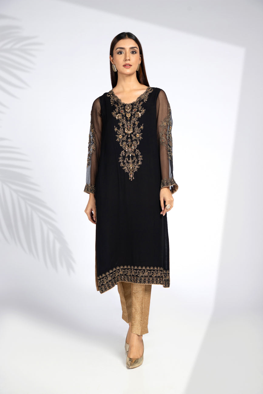 SHAB E SEYAH (AA5070) - Discover Quality & Style: Bamber Chiffon