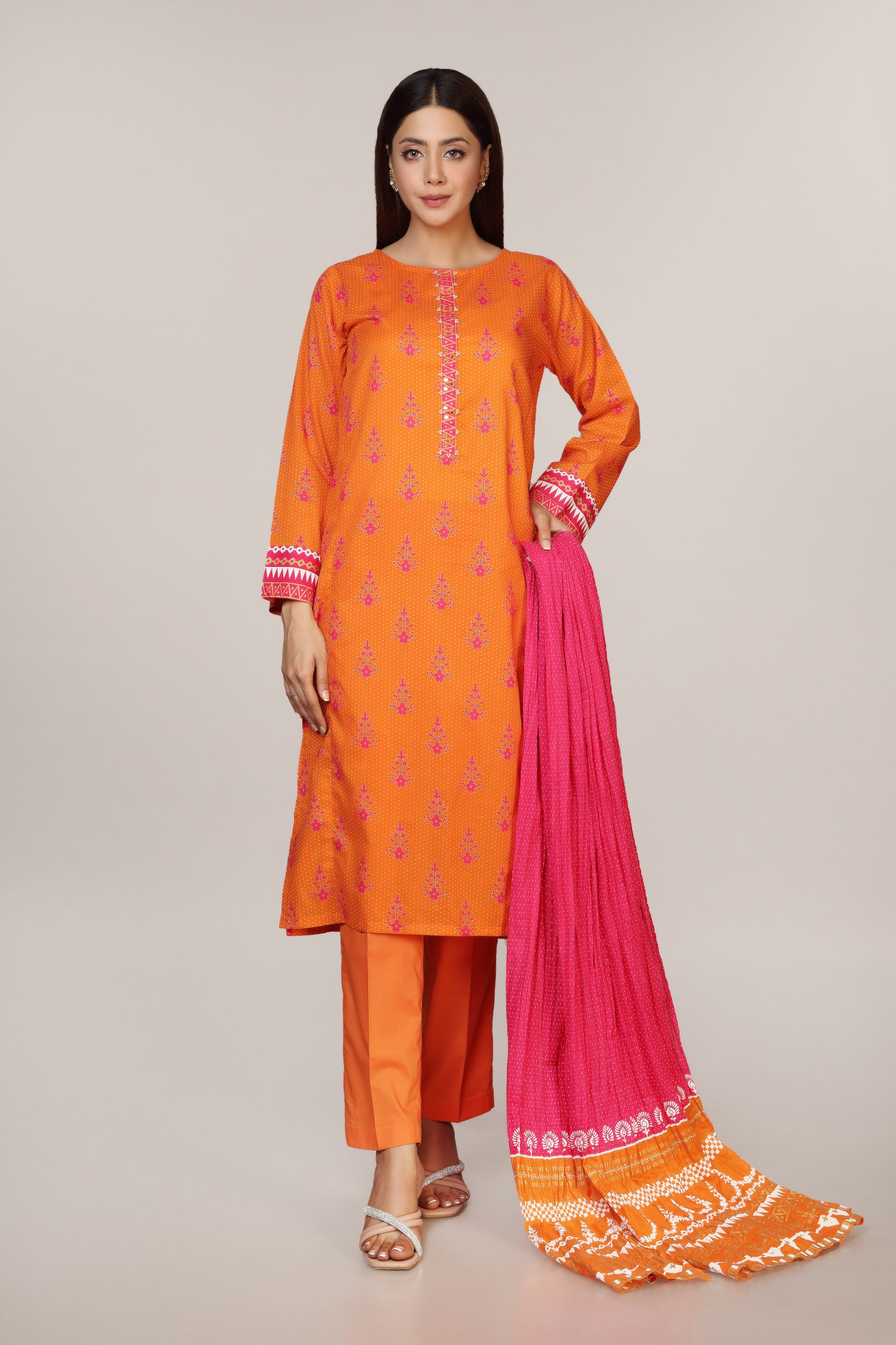 ARAISH (PD1076) - Discover Quality & Style: Printed Lawn